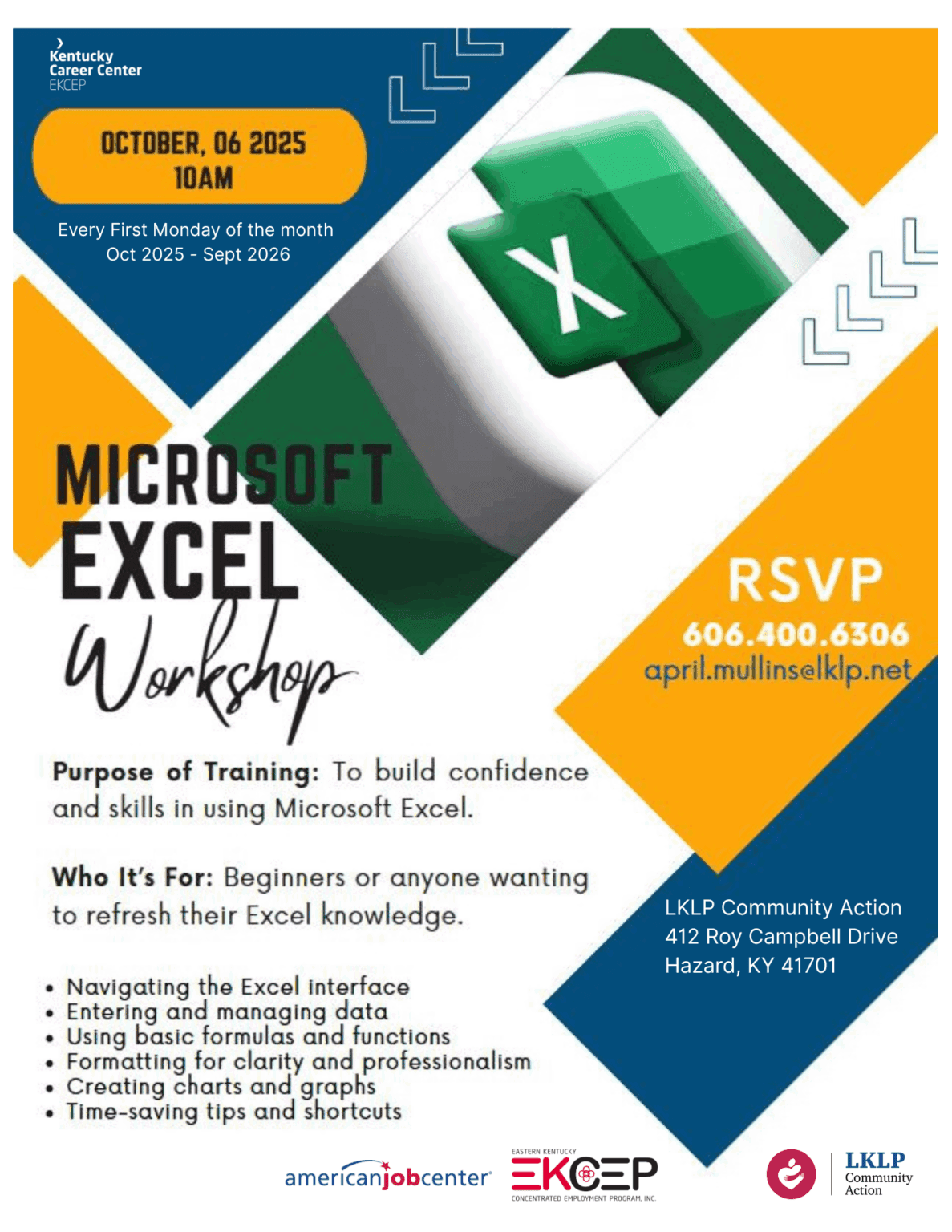 Excel Workshop | EKCEP